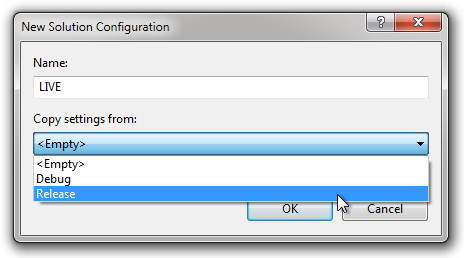 Visual Studio: Use Conditional Compilation to Control Runtime Settings for Different Deployment ...